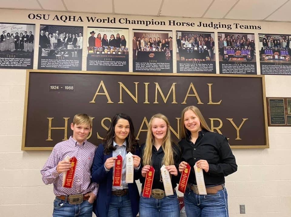 FFA Horse Judging Team | Inola Middle School